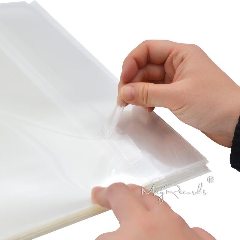 25 Resealable 4.7 Mil Plastic Vinyl Record Outer Sleeves for GATEFOLD ...
